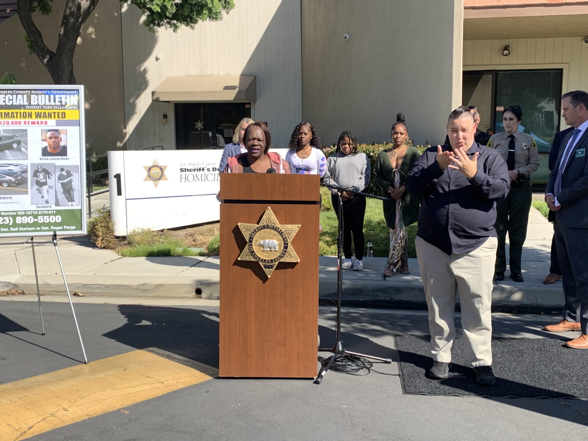 Help us solve the murder of Lentrail Hicks | Los Angeles County Sheriff ...